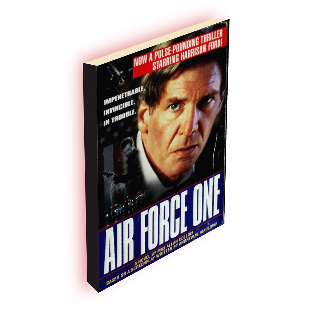 Air Force One Book by Max Allen Collins (1997) Vintage Novel (ebook) - Etsy