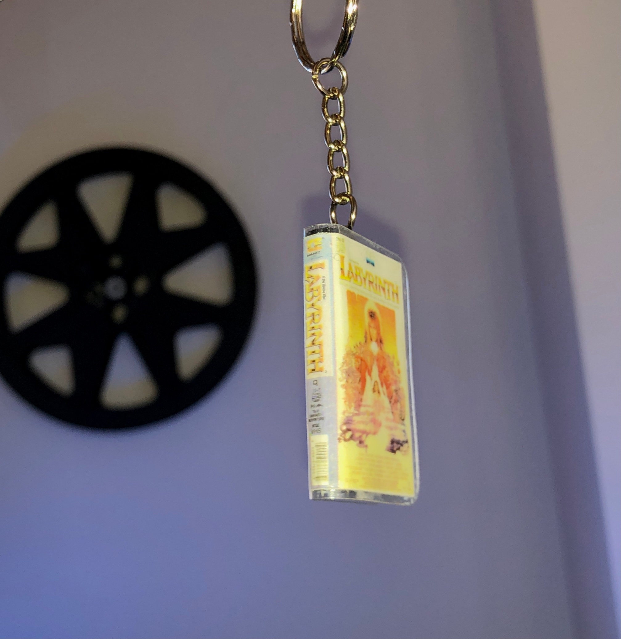 LABYRINTH VHS Mini Keychain - Etsy UK