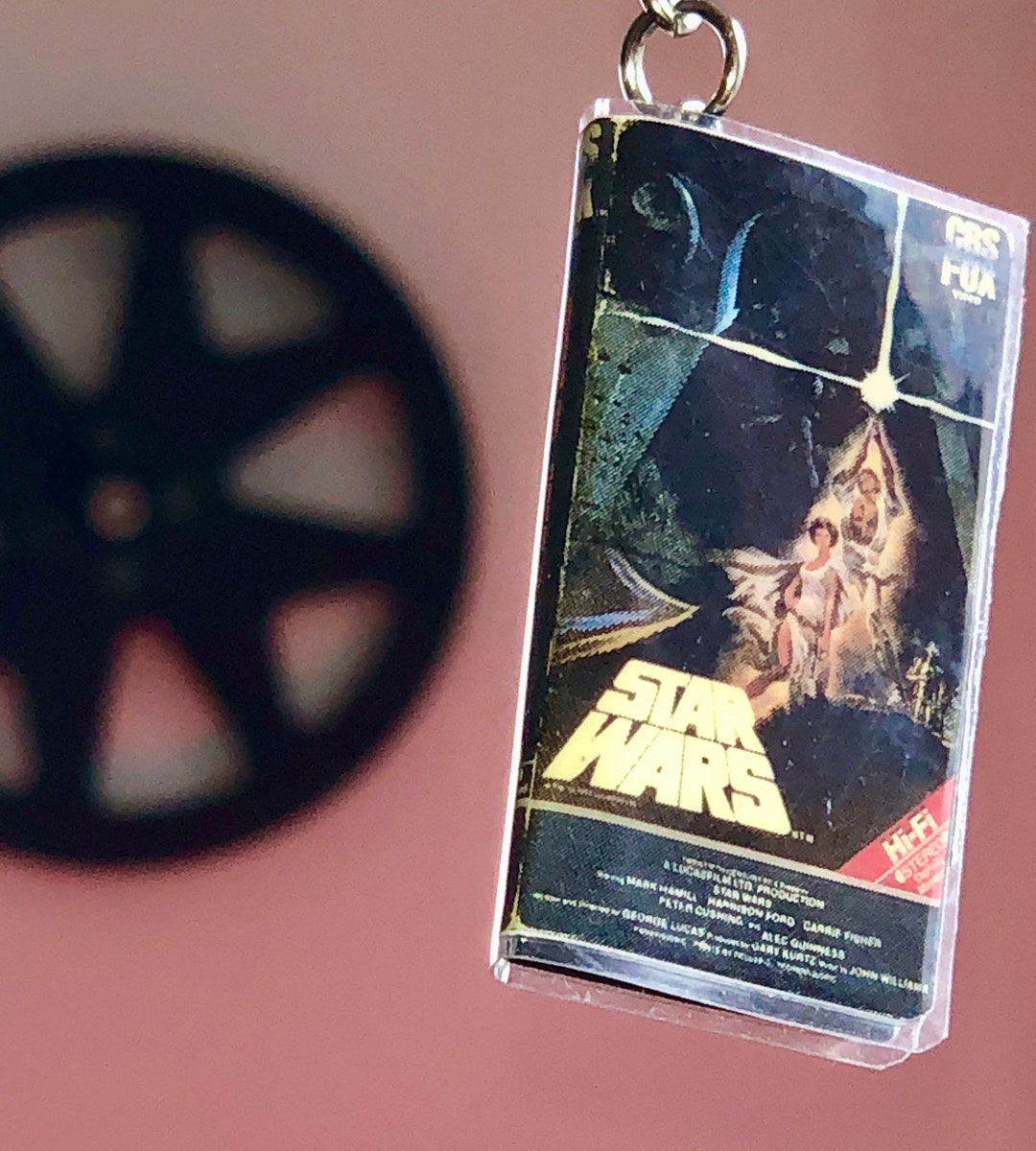 Star Wars Mini VHS Keychain - Etsy