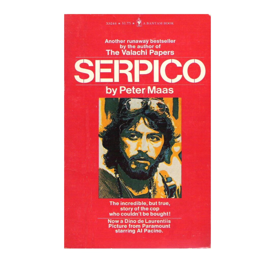 SERPICO by Peter Maas (1973) Vintage Novel (ebook) - Etsy