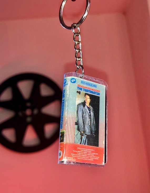 THE TERMINATOR VHS Mini Keychain - Etsy