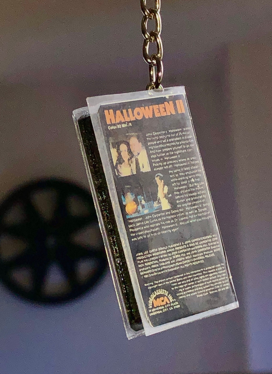 Halloween 2 Mini VHS Keychain | Etsy
