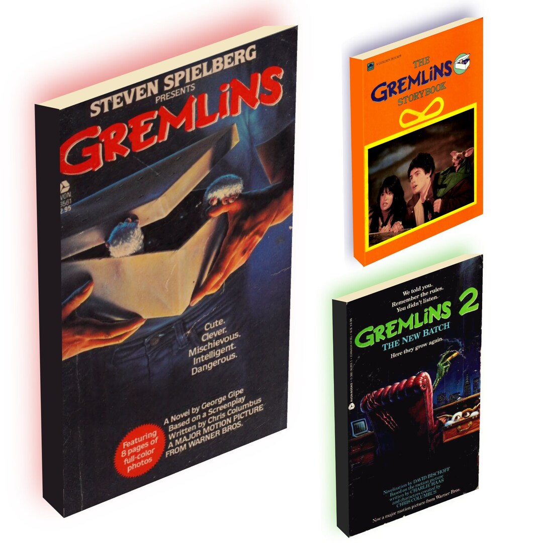 GREMLINS & GREMLINS 2 Books (1984) Vintage Horror Novel (ebook) - Etsy