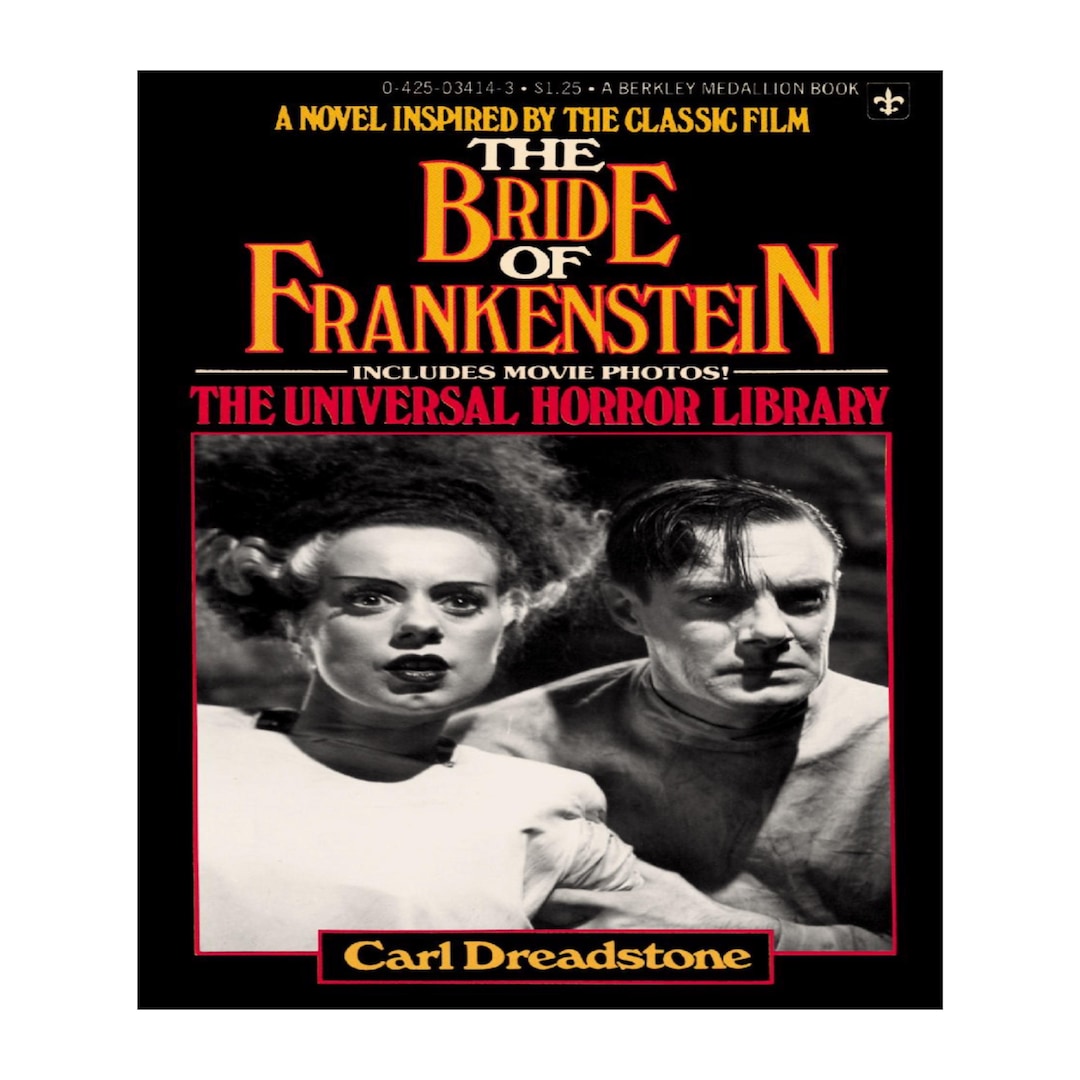 BRIDE of FRANKENSTEIN by Carl Dreadstone (1935) Vintage Novel (ebook ...
