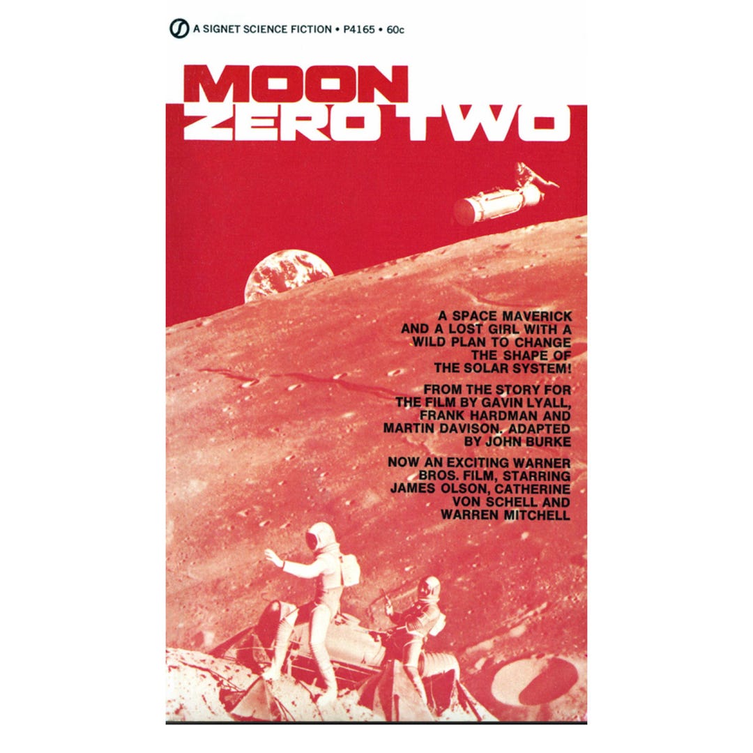 MOON ZERO TWO by John Burke (1969) Novel (ebook) - Etsy UK