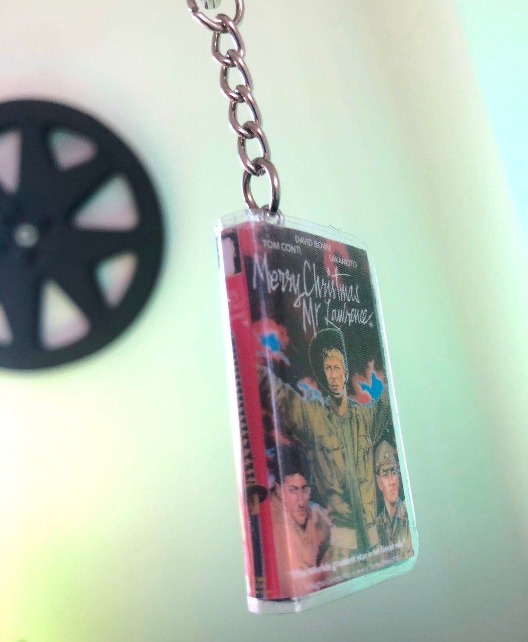 David Bowie Christmas VHS Mini Keychain - Etsy