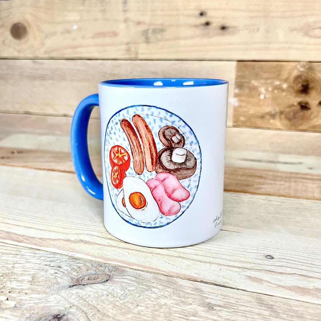Full English Mug | Breakfast Mugs, Gift for Boyfriend, Gifts for ...