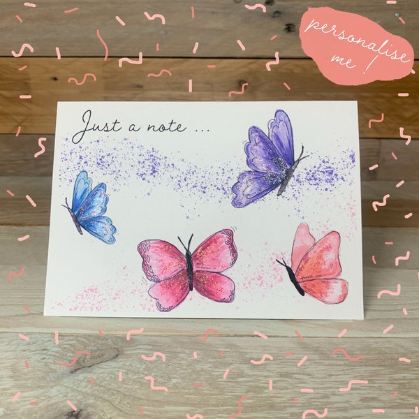 Butterfly Notelets - Etsy