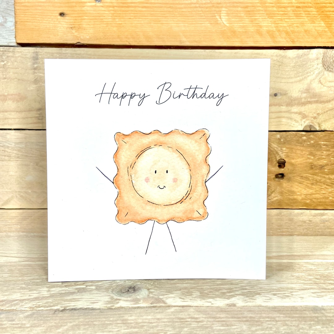 Personalised Pasta Birthday Card | Foodie Card, Friends Birthday Card ...