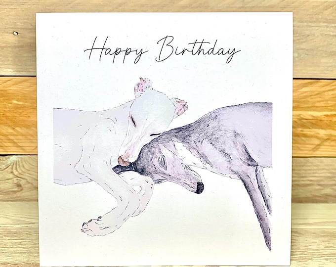 Personalised Daisy Chain Birthday Card | Minimalistic Birthday Cards ...