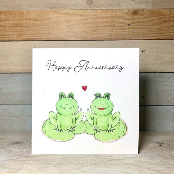 Anniversary Frogs - Etsy