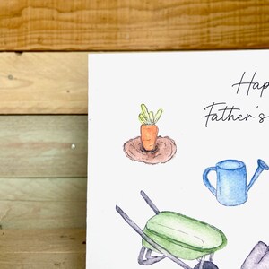 The Gardeners Fathers Day Card With Carrot Seeds Plantable Fathers Day ...