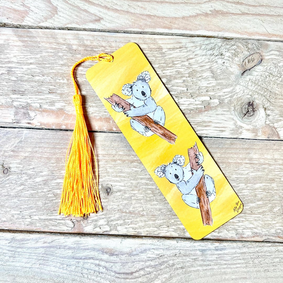 Koala Bookmark | Metal Bookmark, Koala Bear Gift, Cute Bookmark, Trendy ...