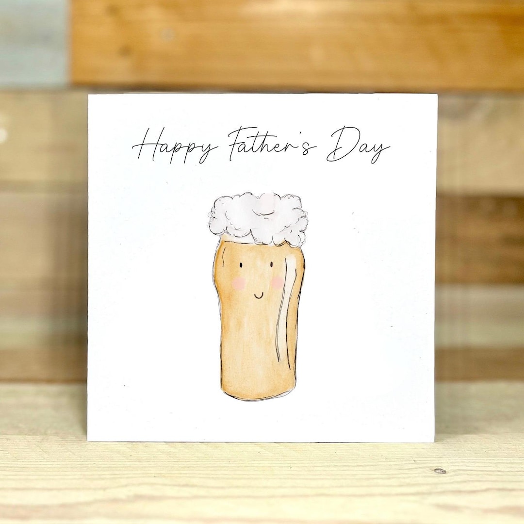 Personalised Ale Father's Day Card | Fathers Day Beers, Beer Lover ...