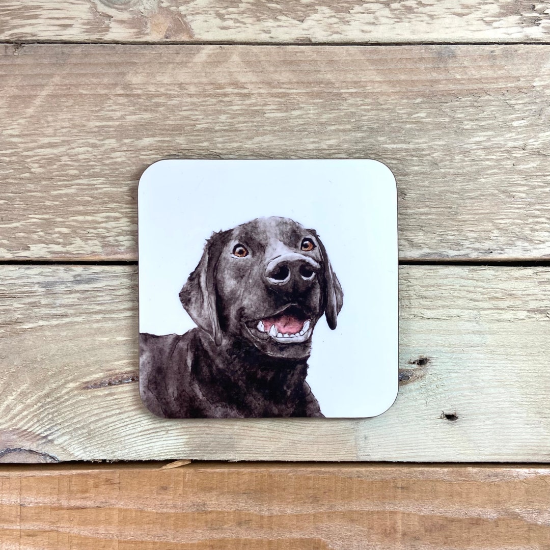 Labrador Coaster | Dog Coaster, Labrador, Drink Coaster, Drinks Mat ...