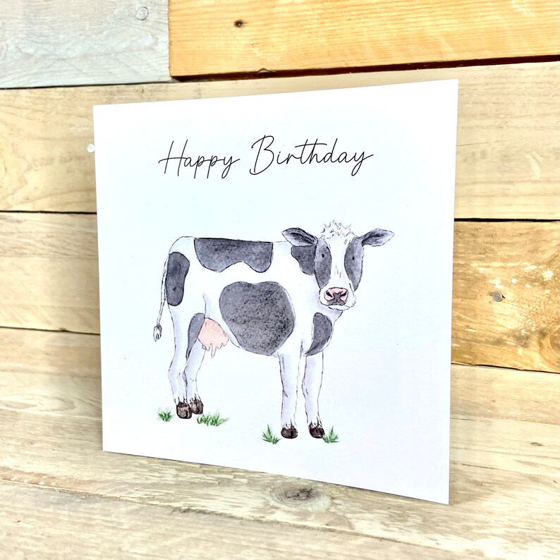 Personalised Cow Birthday Card | Personalised Friends Birthday Card ...