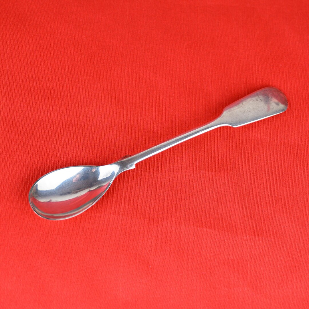 Vintage Salt/mustard Spoon - 1920/30s - Ashberry - Electro Plated - Etsy