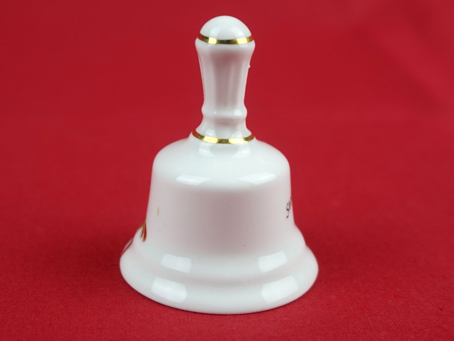 Small Vintage Bone China Bell Stornoway Scotland - Etsy