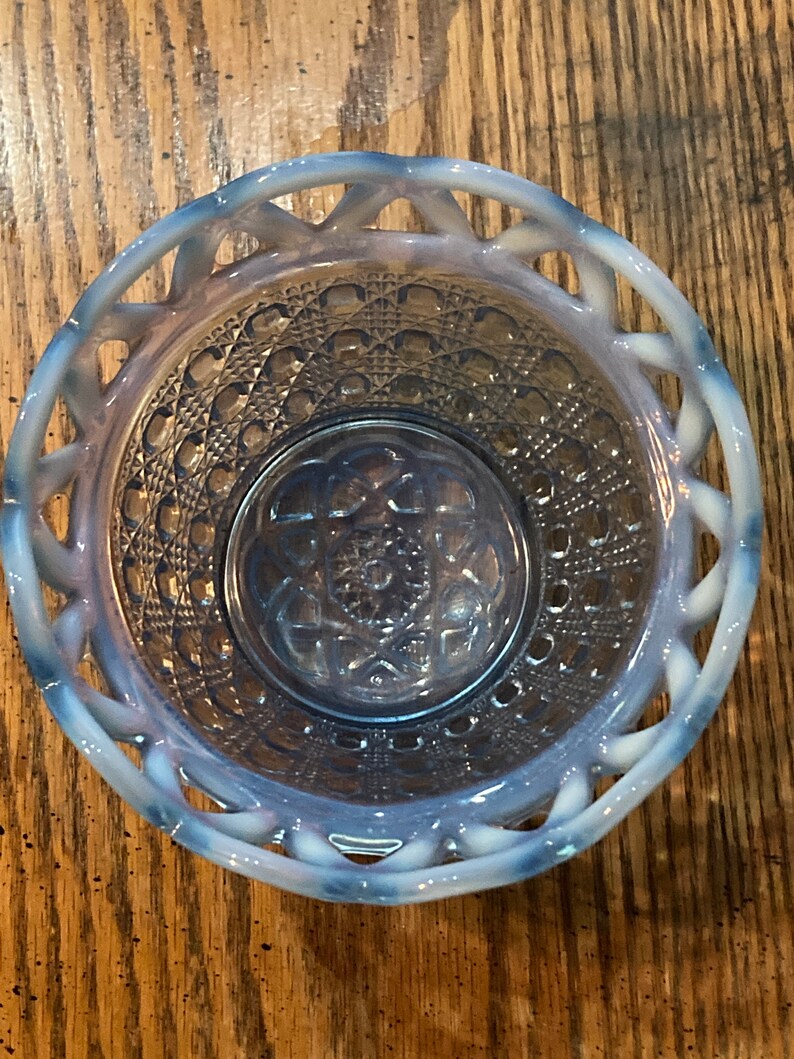 Imperial Glass Lace Edge Bowl - Etsy