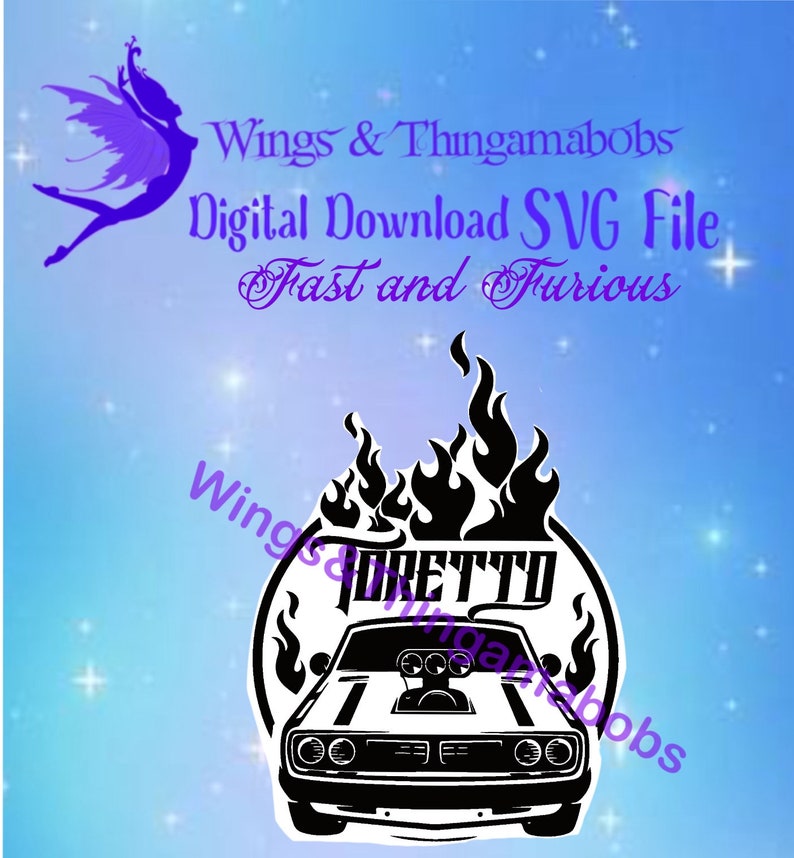 Fast and Furious Inspired SVG - Etsy