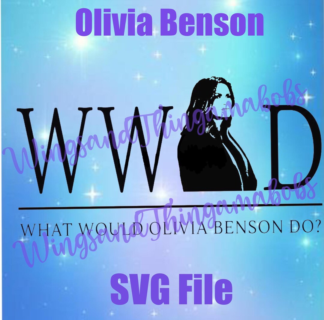 Olivia Benson SVG - Etsy
