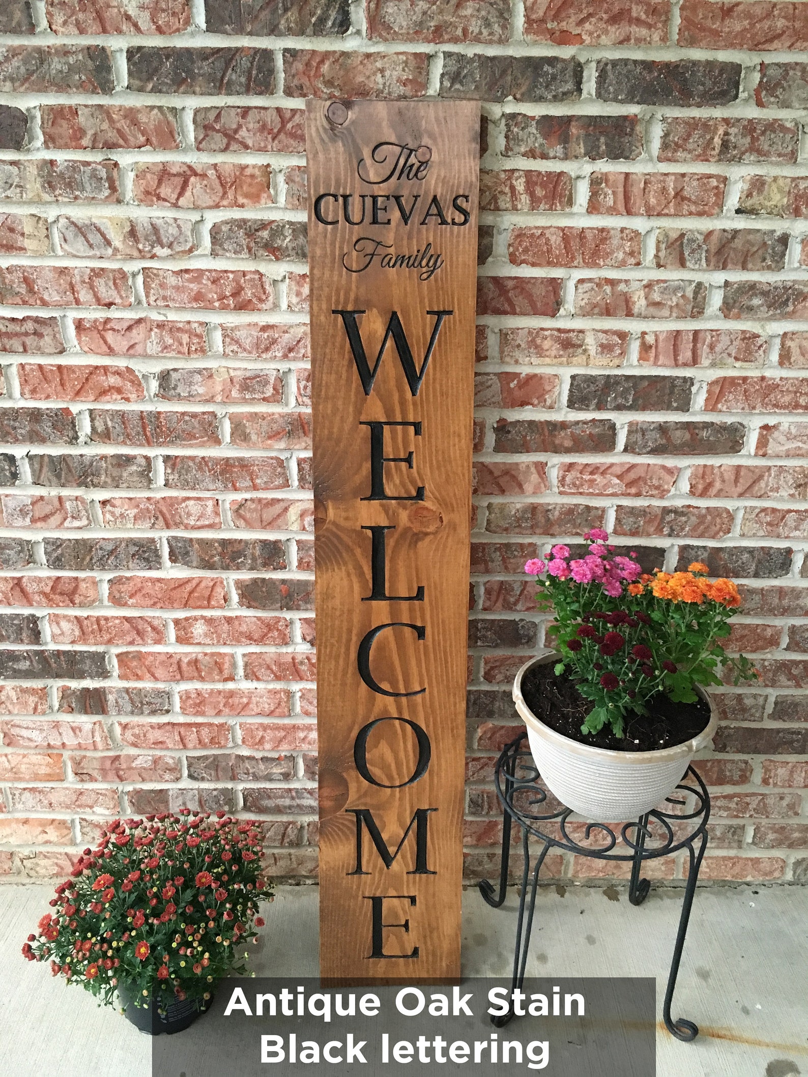 3D Carved Porch Welcome Signs - Etsy