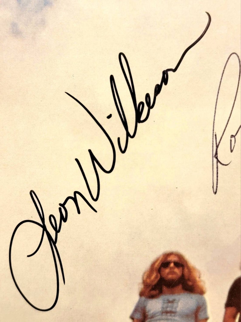 Lynyrd Skynyrd Signed Album With Ronnie Van Zant Autograph - Etsy