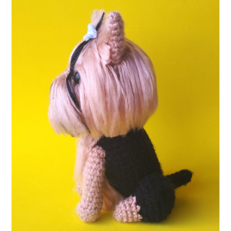 Yorkshire Amigurumi Crochet Pattern - Etsy