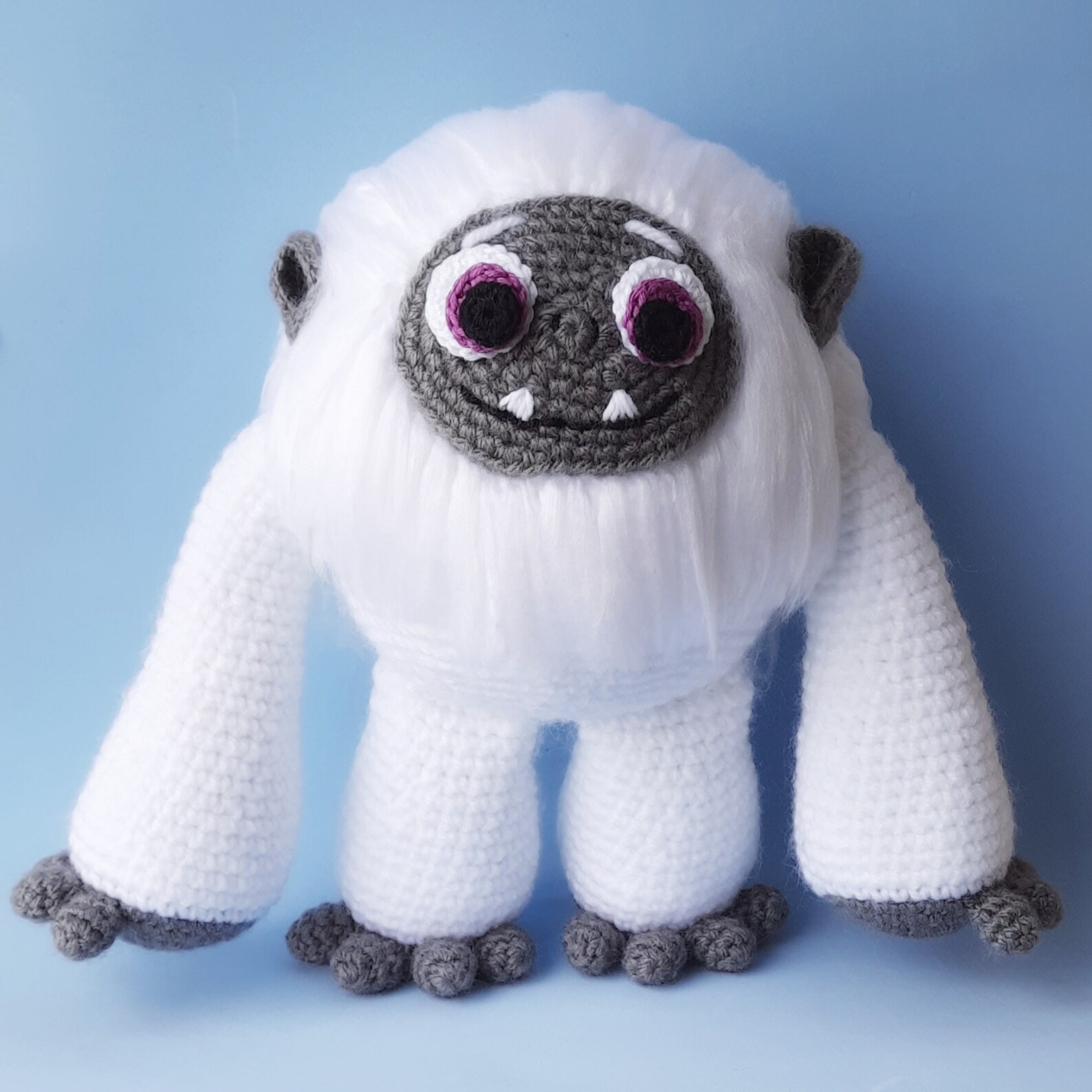 Yeti Amigurumi Crochet Pattern - Etsy