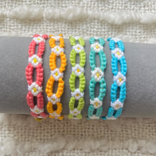 Beaded Daisy Chain - Etsy