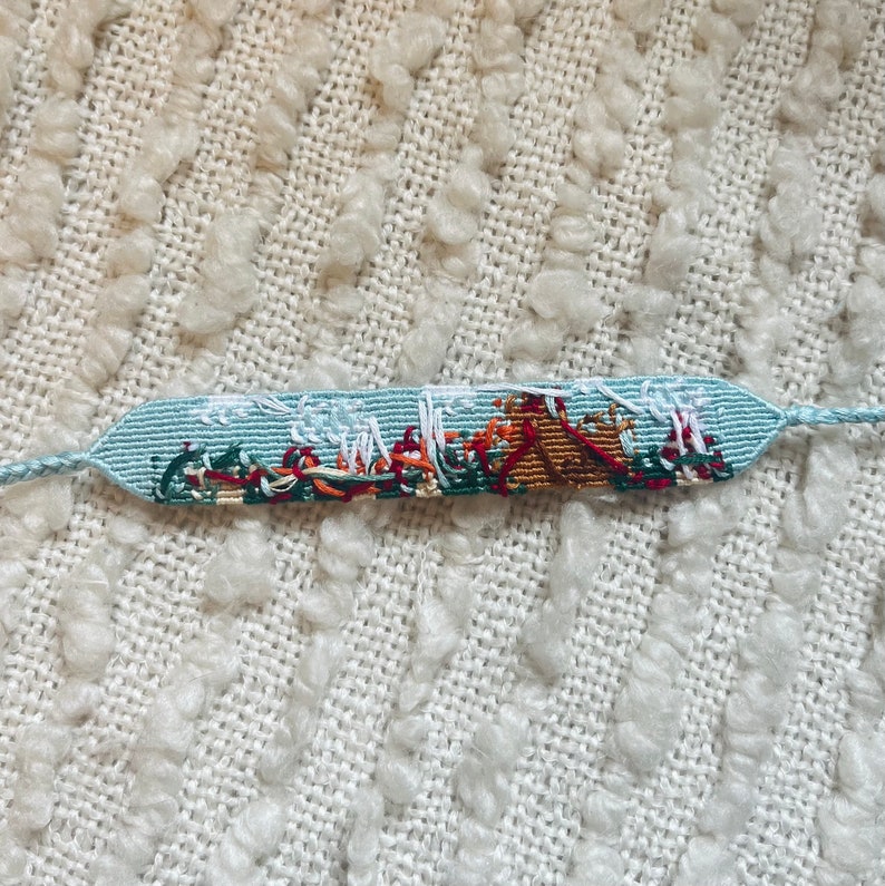 Cottage Core Chicken, Frog, Mushroom, and Flowers Handmade Friendship ...