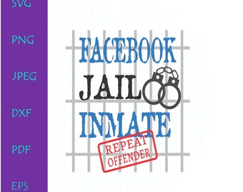 Facebook Jail Inmate Digital Download - Etsy