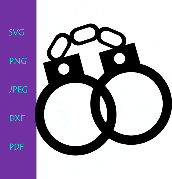 Handcuff Svg | Etsy