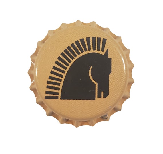 100 Yellow Beer Bottle Caps Trojan Horse Decoration Greek | Etsy