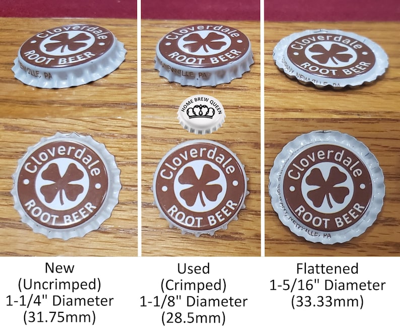 1000 Beer Bottle Caps NO DENTS Assorted Bottle Caps Bulk Flattened ...