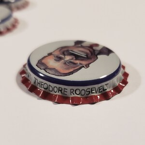 Complete Set 50 USA Presidents Beer Bottle Caps Patriotic President ...