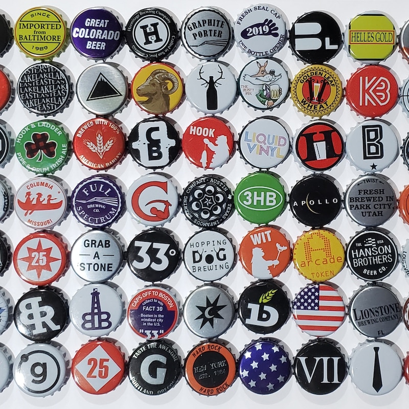 Beer Bottle Caps - Etsy