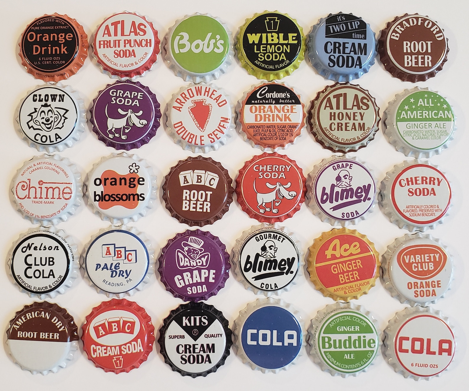 500 or 700 Vintage Soda Bottle Caps No Defects Assorted Bottle Caps ...