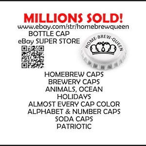 American Flag Beer Bottle Caps 11" X 17" DIY Kit - Etsy