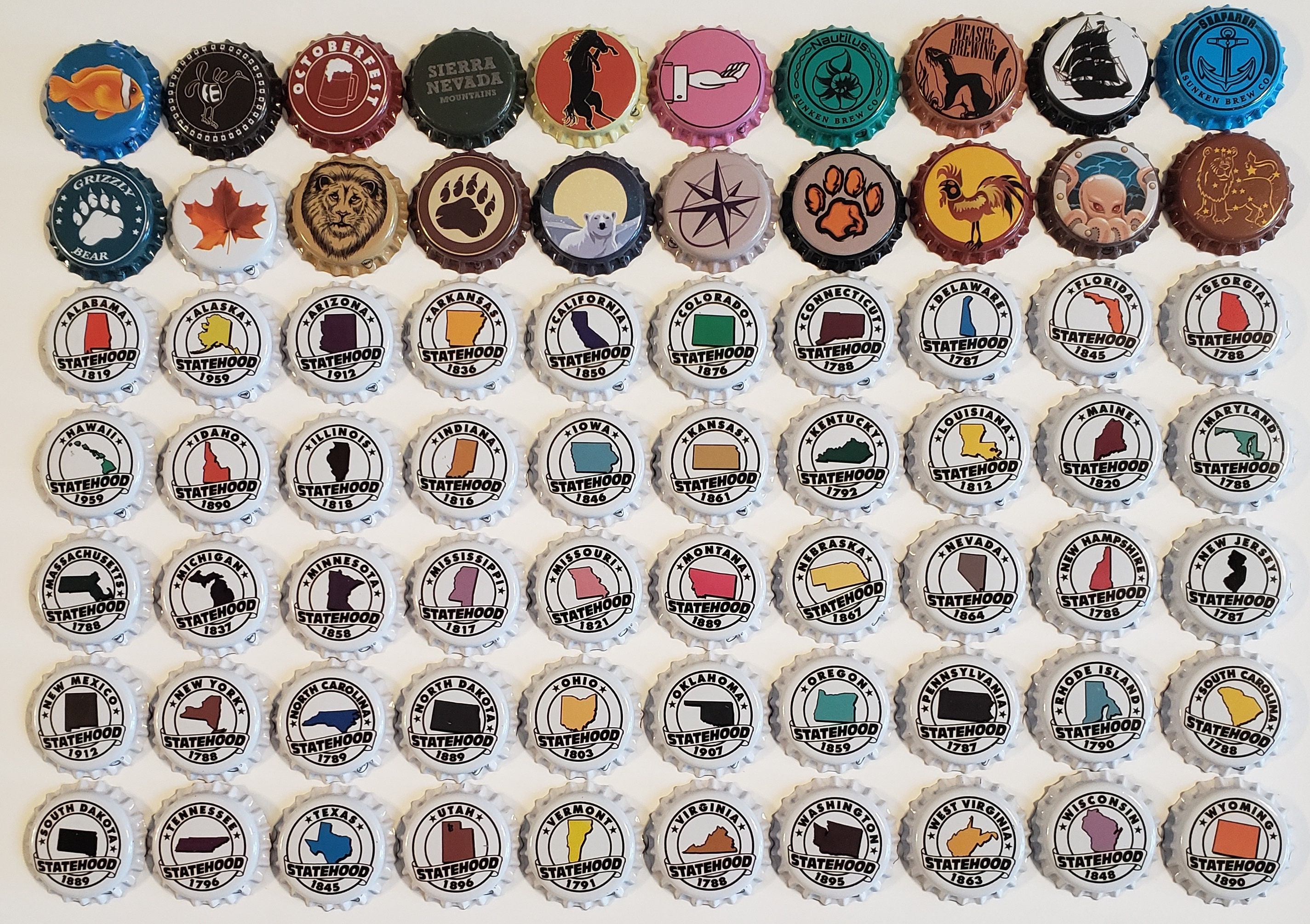 700 Beer Bottle Caps (350+ Designs) - Etsy Canada