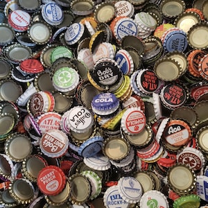 50 Vintage Soda Bottle Caps No Defects Assorted Bottle Caps Bulk ...