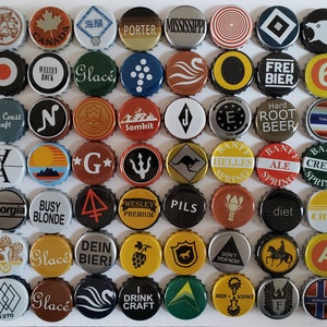 700 Mixed Beer Bottle Caps Crown Caps Beer Cap Tables No Dents Assorted ...