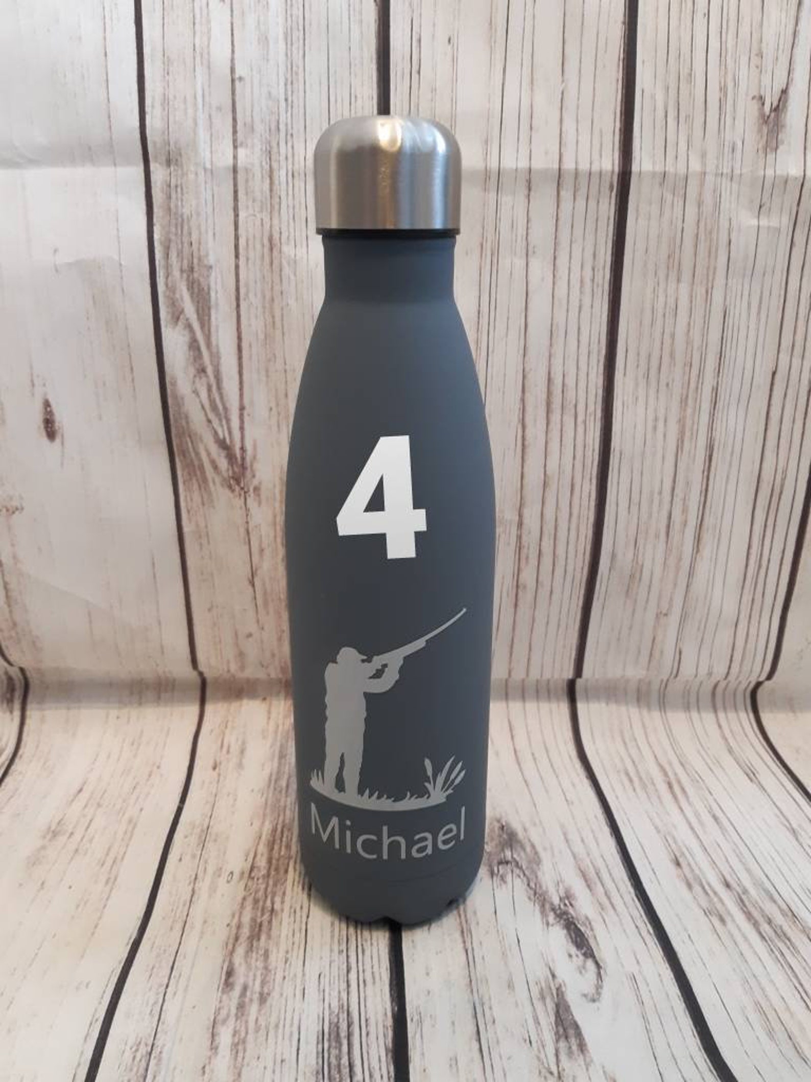 Personalised Shooting Flask Hunting Clay Shooting Outdoor - Etsy UK