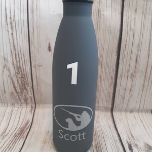Personalised Shooting Flask Hunting Clay Shooting, Outdoor, Any Name ...