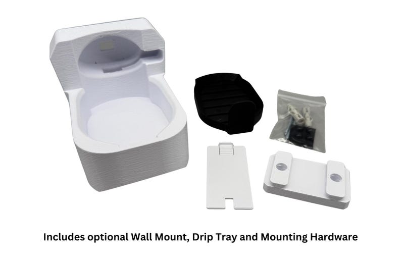 Countertop, Wall Mount Stand Holder for Waterpik WP-580 Water Flosser ...