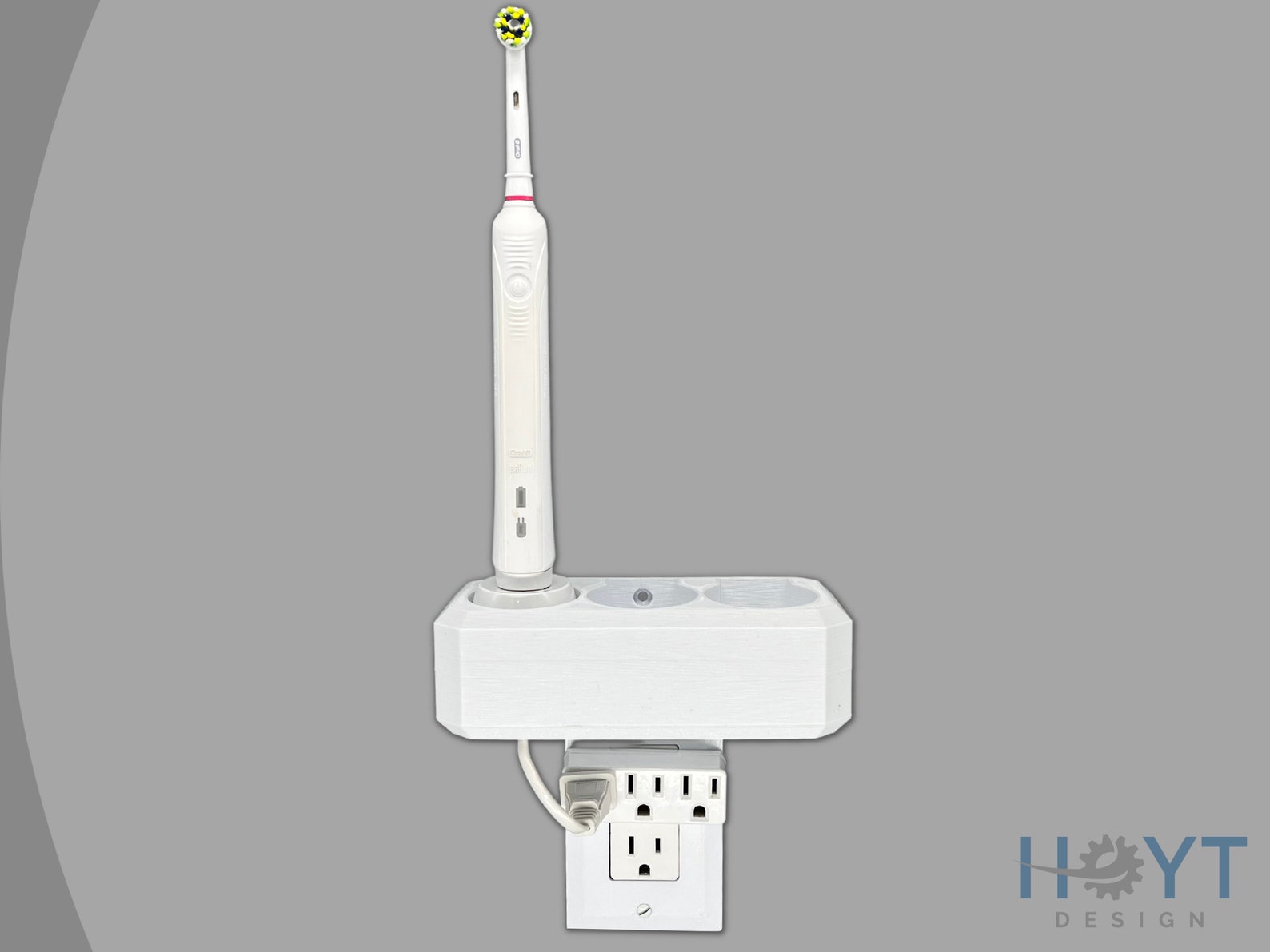 Electric Toothbrush Holder, Oral B, 3x, Bathroom Counter Organizer ...