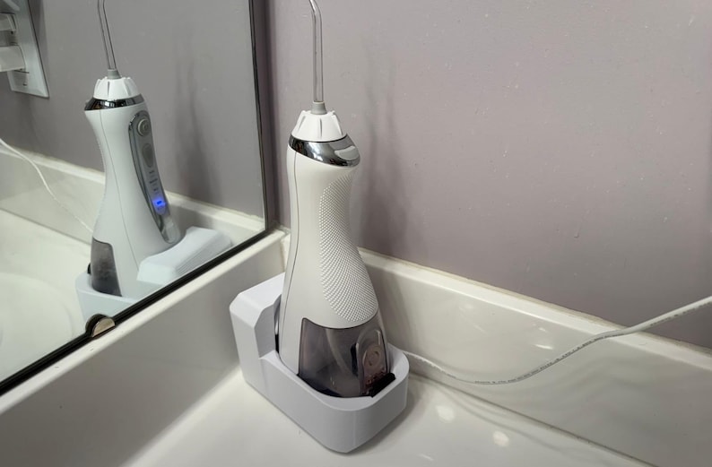 Countertop, Wall Mount Stand Holder for Waterpik WP-580 Water Flosser ...