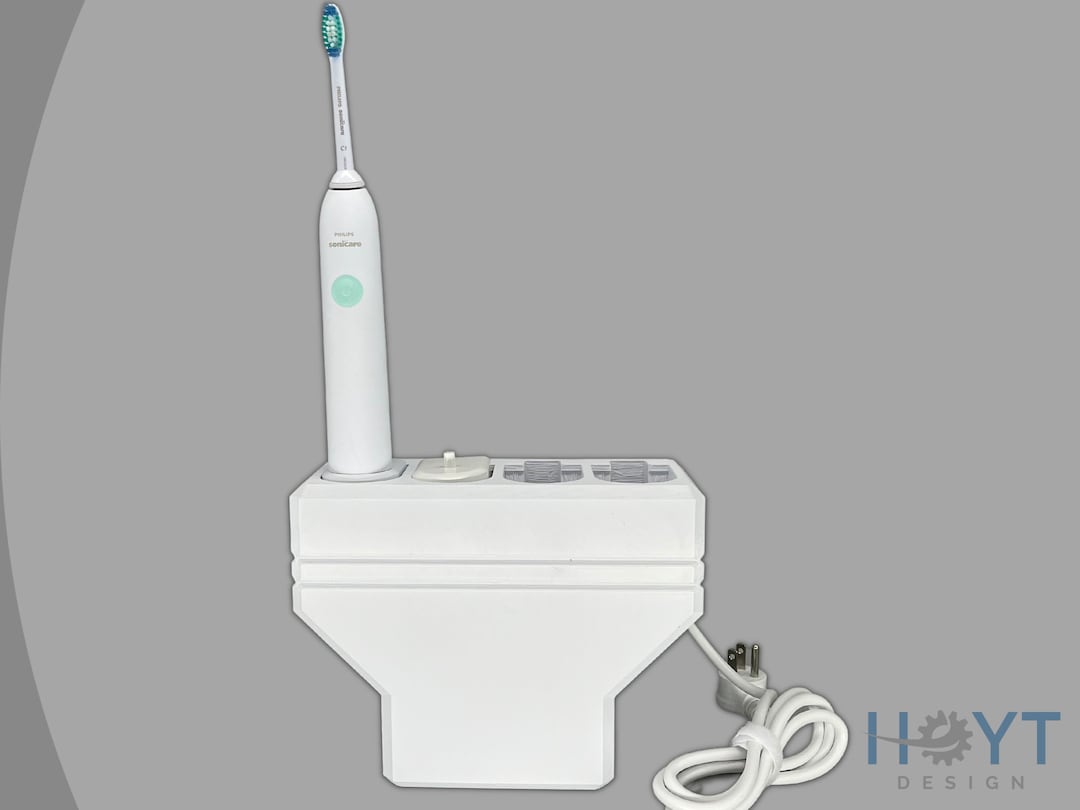 Electric Toothbrush Holder: USB Charger, Oral-b & Sonicare - Etsy