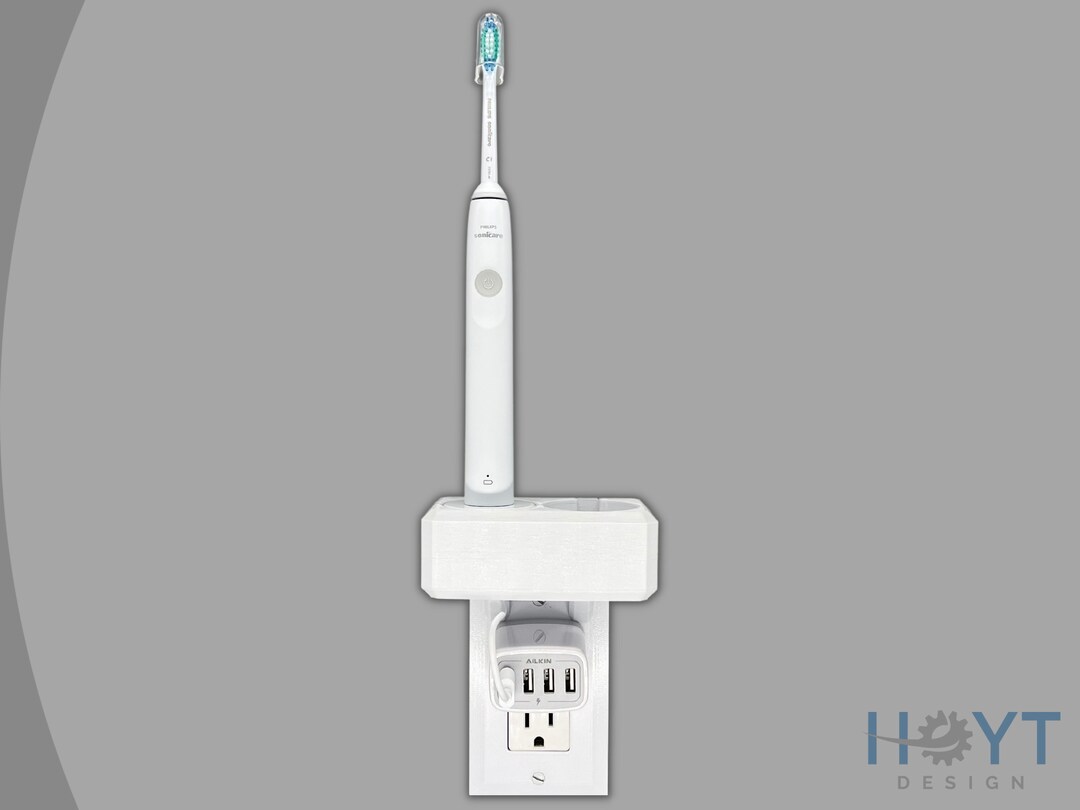 Electric Toothbrush Holder, Philips Sonicare NEW STYLE USB Plug, 2x ...