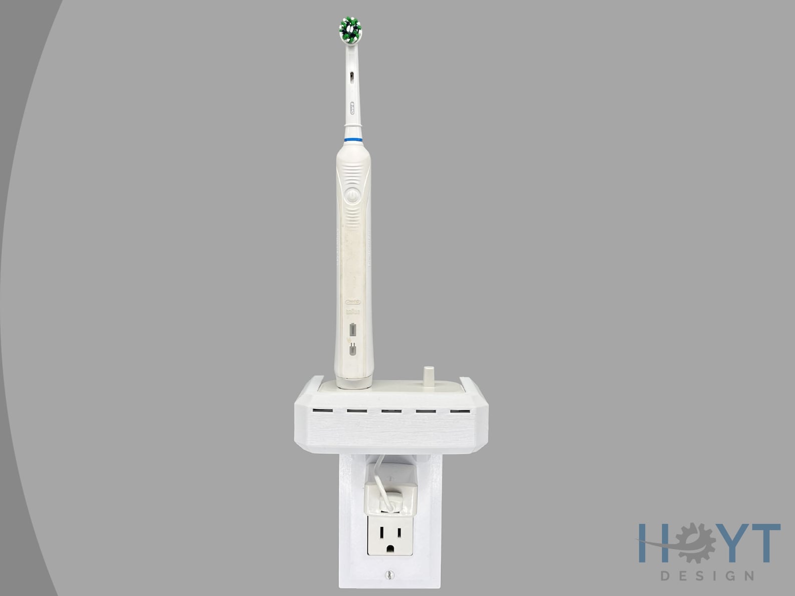 Electric Toothbrush Holder With Dual Charger, Philips Sonicare, Oral-b ...